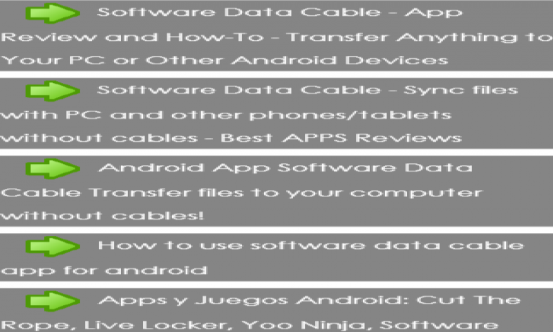 software data cable:Amazon.co.uk:Appstore for Android