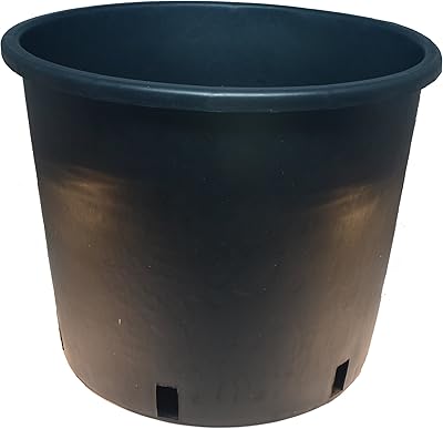 Hadopots 0.5L Polythene Plant Pots (Pack of 50): Amazon.co.uk: Garden ...