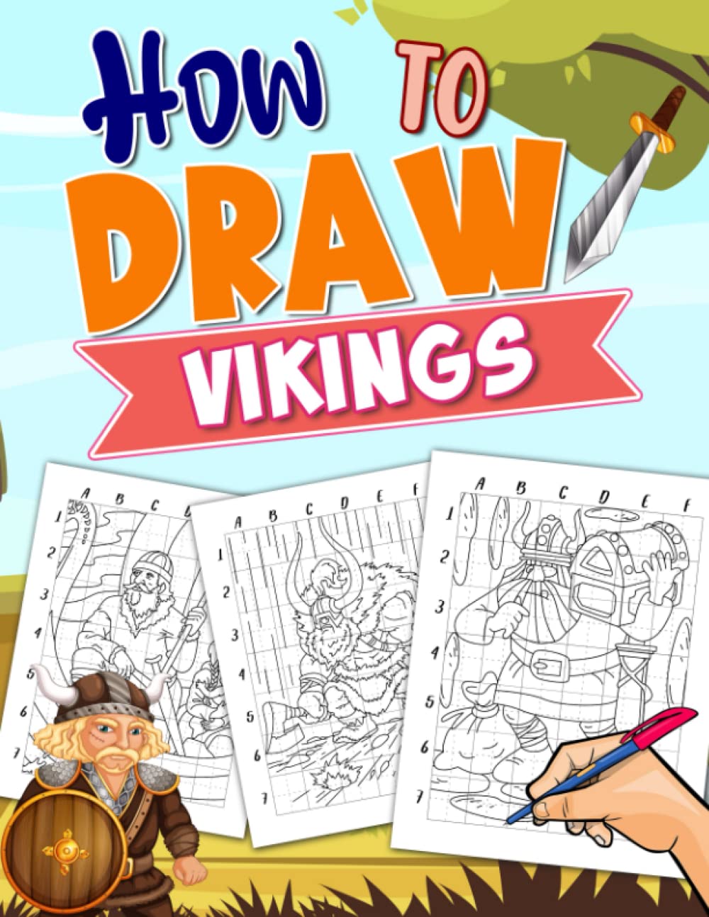 How To Draw Vikings: 25 Line Drawing Tutorials With Step-By-Step Guides ...