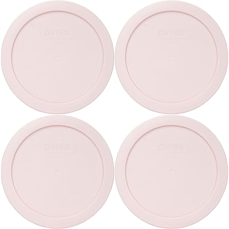 Amazon.com: Pyrex (2) 7201 4 Cup Glass Dishes & (2) 7201-PC 4 Cup ...