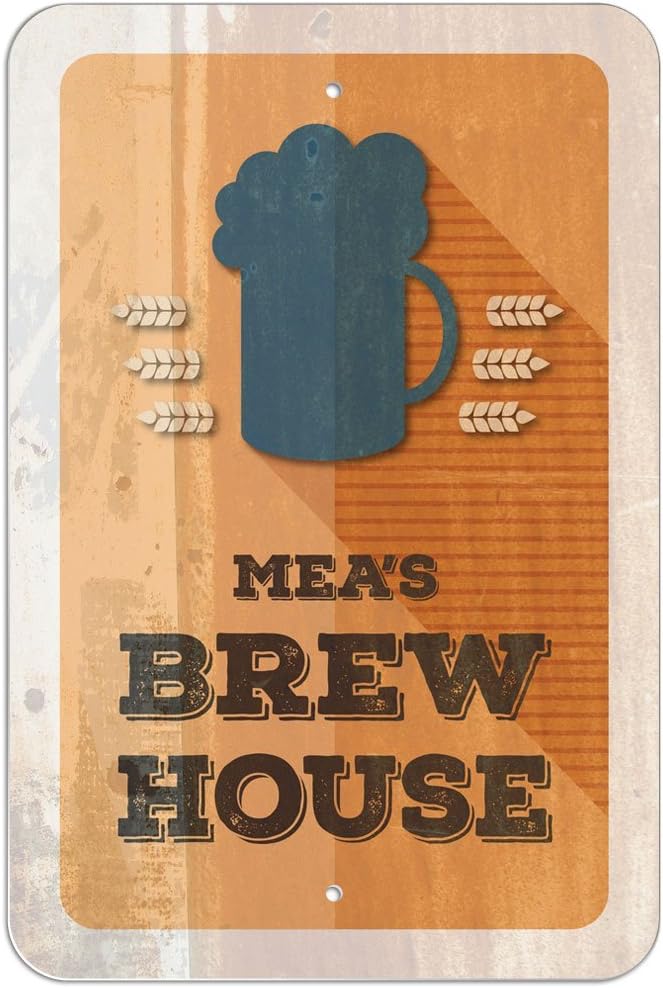 Amazon.com: GRAPHICS & MORE Mea's Brew House - Home Brewing Bar Pub ...