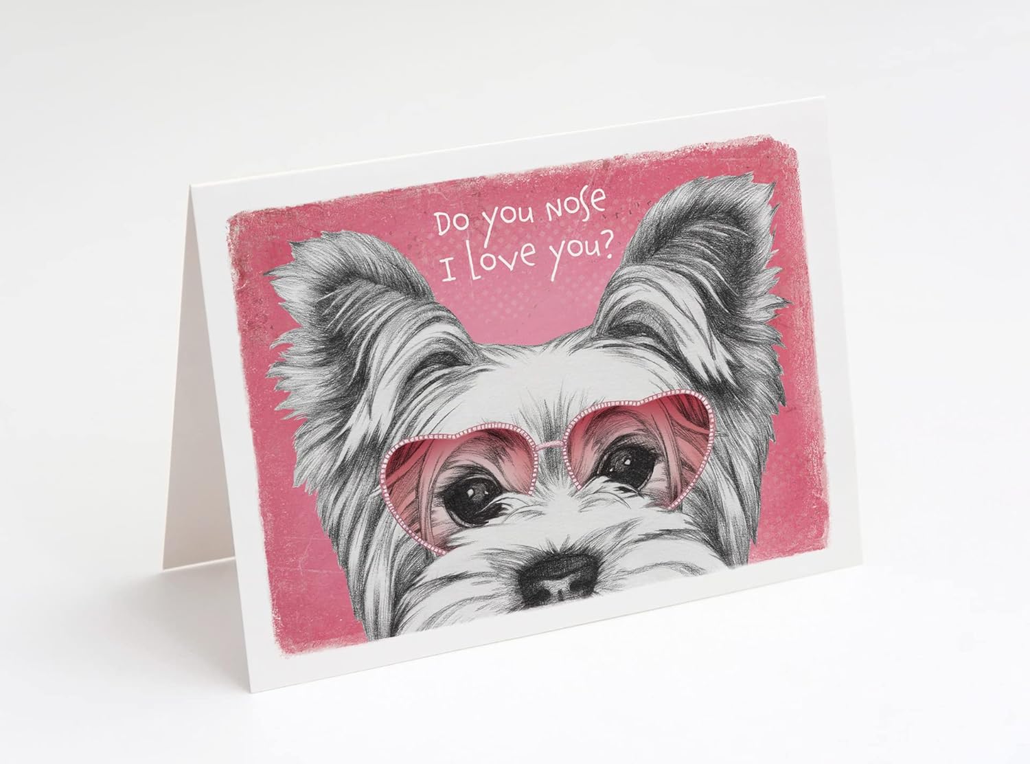 Amazon.com : Yorkie "Do You Nose?" Dog Breed Greeting Cards and ...