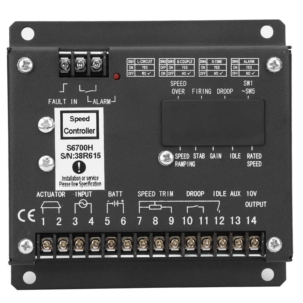 S6700H High Precision Electronic Engine Speed Controller for Generator ...