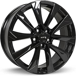 RTX OE Noda Alloy Wheel Rim Gloss Black Size 19x7.5 Inch, Bolt Pattern ...