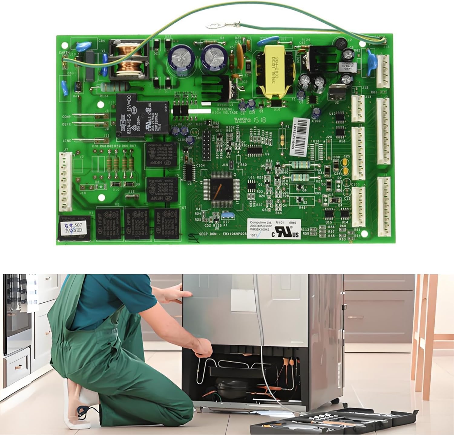 Amazon.com: WR55X10942C WR55X10942,WR55X10942C Control Board，Compatible ...