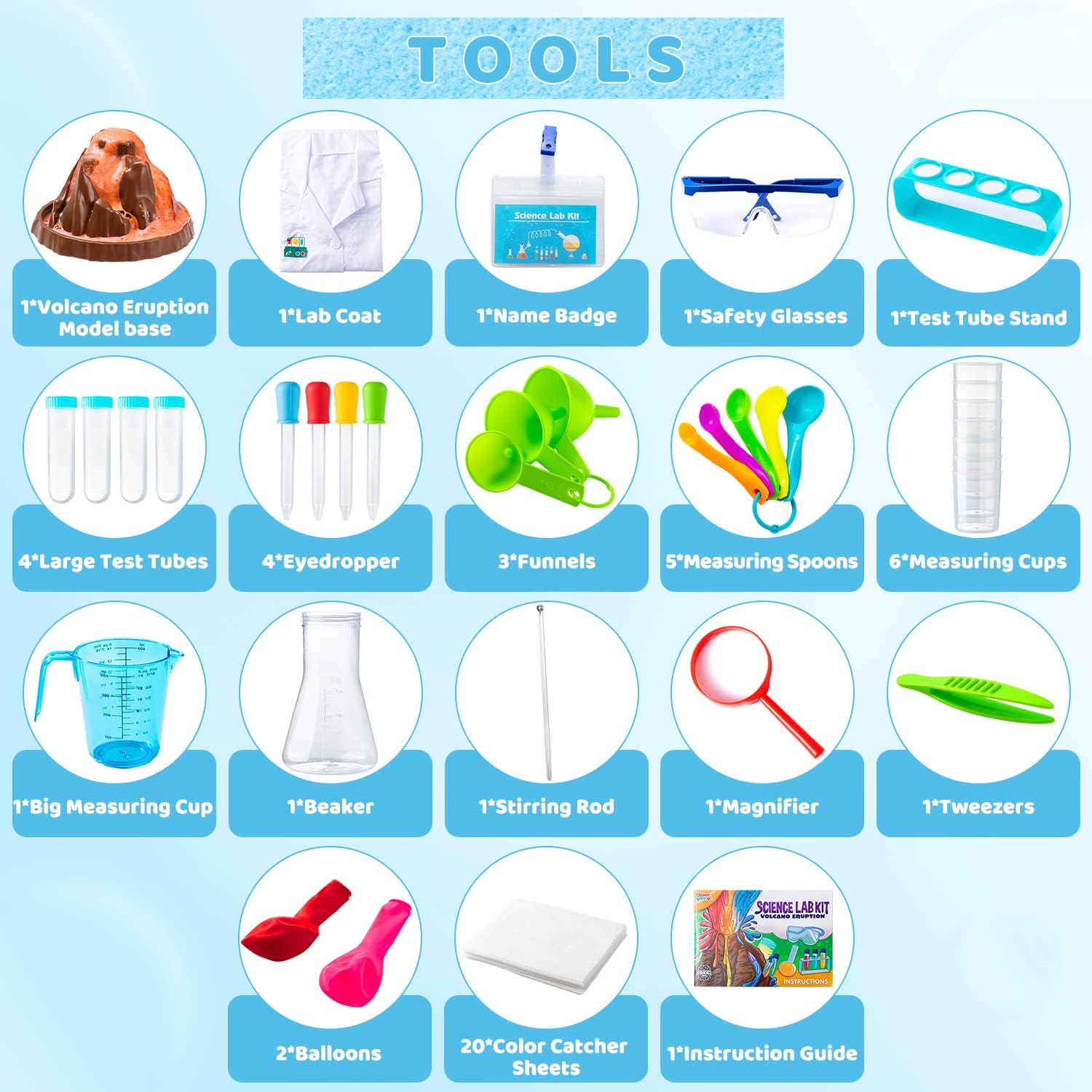 Klever Kits 72 Science Kit for Kids Instruction Manual - Model 60075