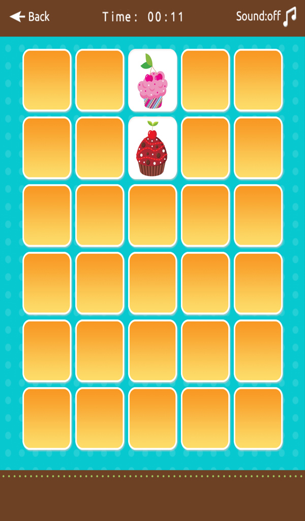 Cupcakes Memory Match - App on Amazon Appstore
