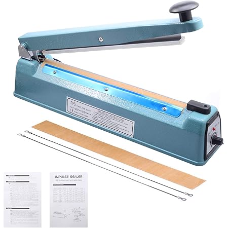 Amazon.com: METRONIC Impulse Sealer 12 Inch, Heat Sealer Machine with ...