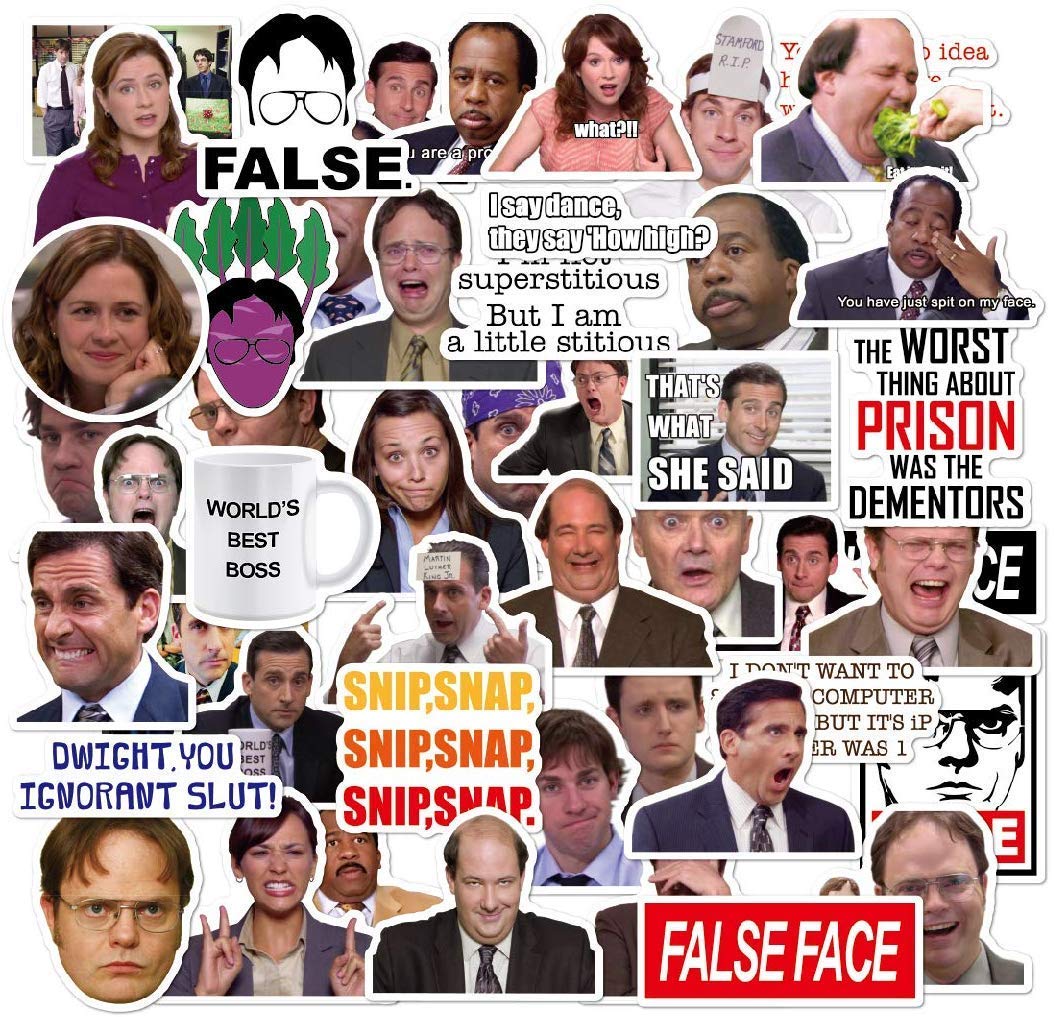 The Office Stickers, The Office Merchandise, Memorabilia for TV Show ...
