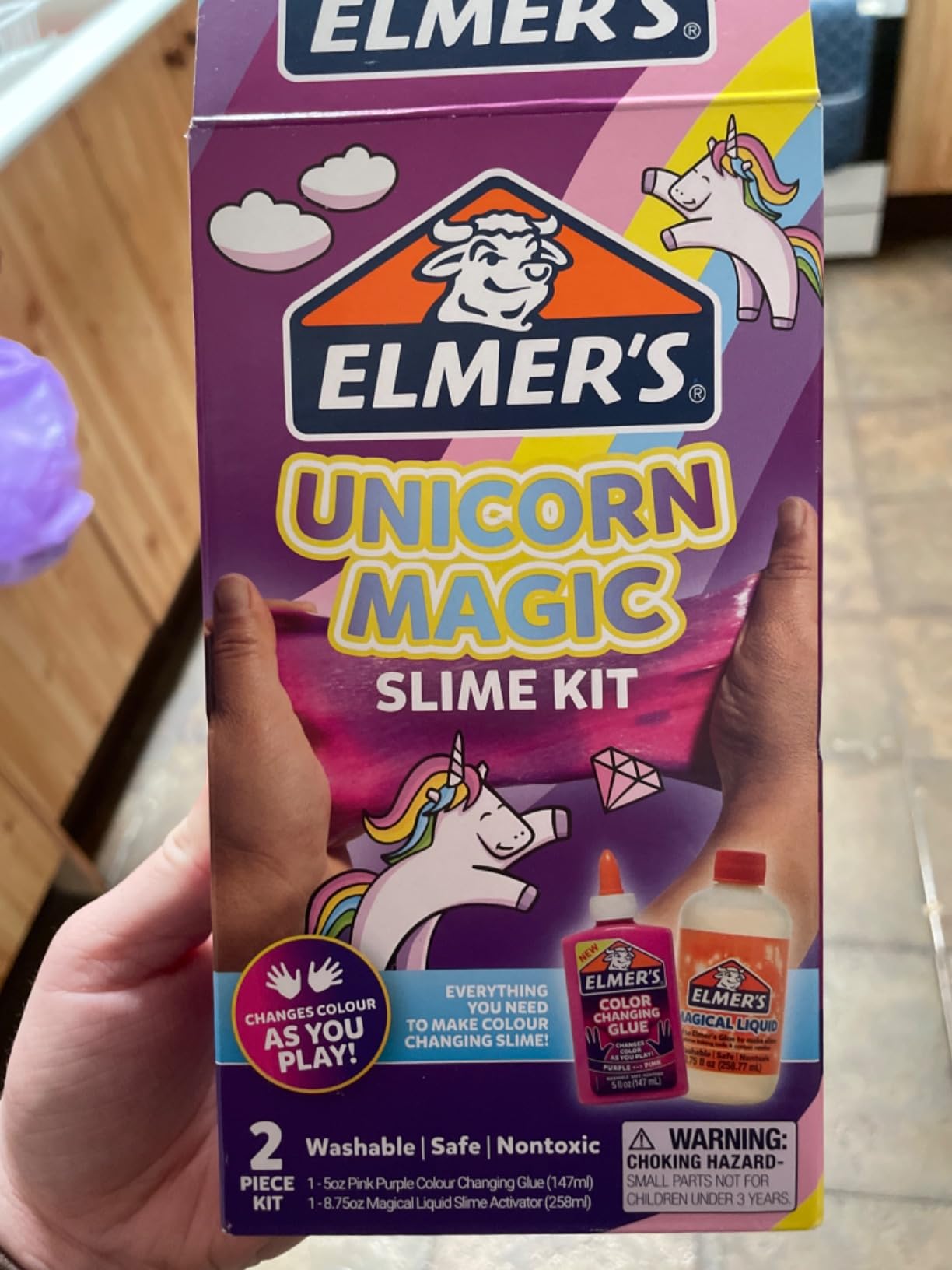 Elmer's Unicorn Magic Slime Kit : Amazon.com.au: Home