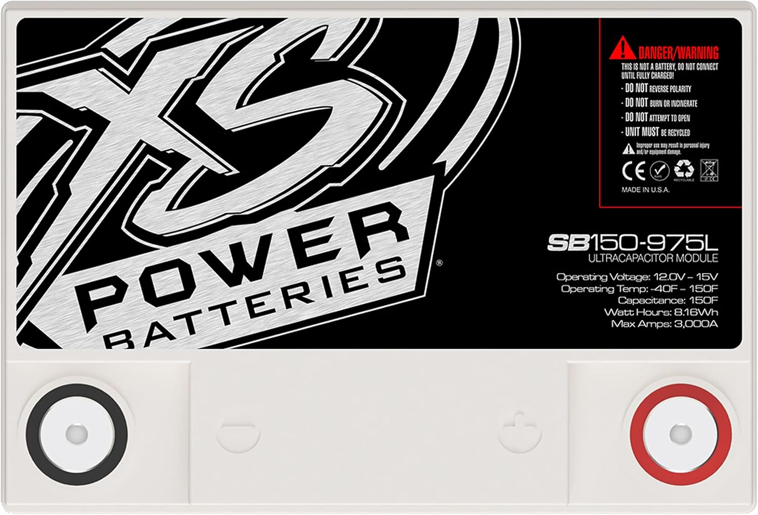 Amazon.com: XS Power SB150-975L Super Cap Battery/Powercell : Automotive