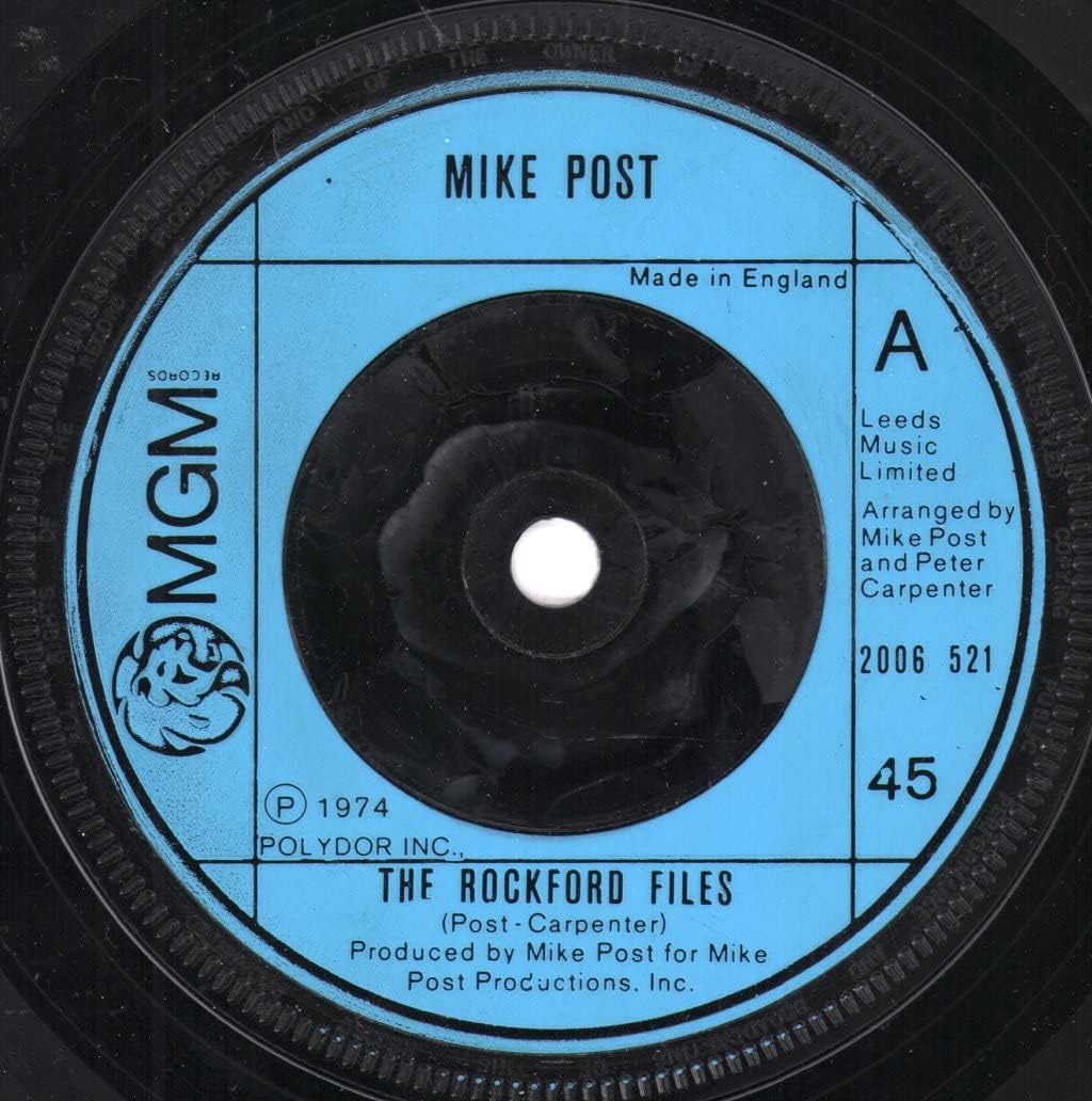 Amazon.co.jp: The Rockford Files - Mike Post 7" 45: Music