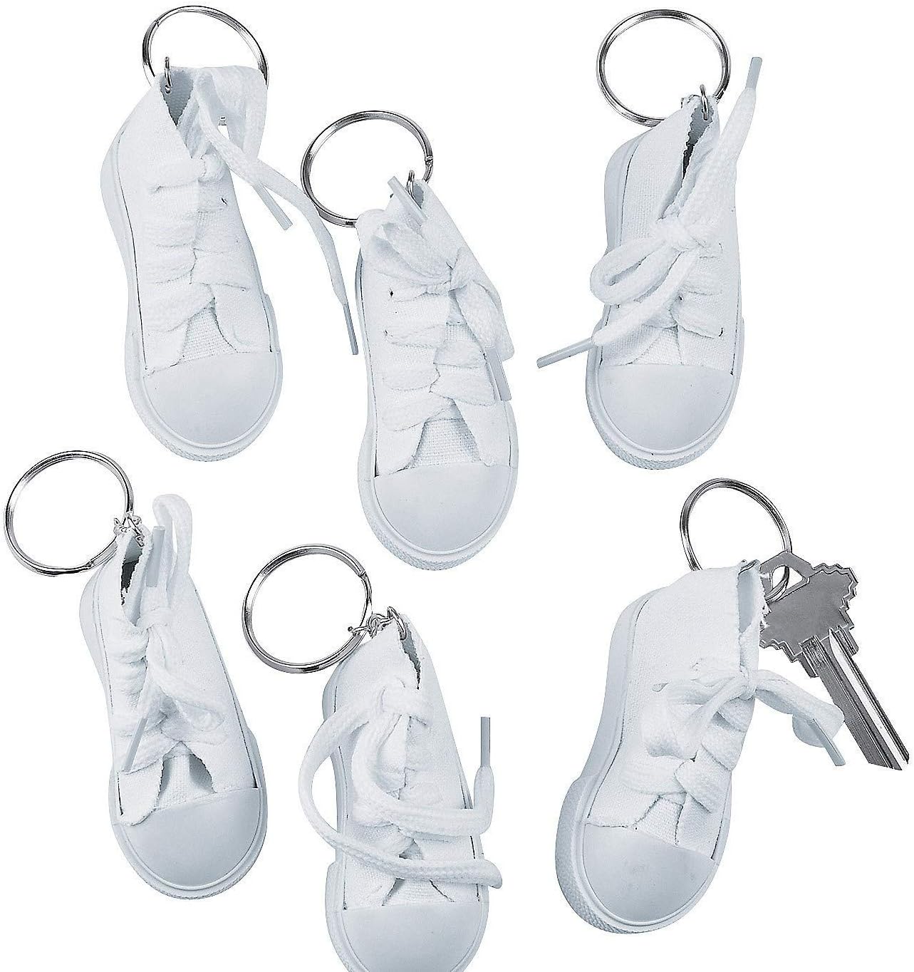 Amazon.com: DIY Shoe Keychains, makes 12 - Crafts for Kids and Fun Home ...