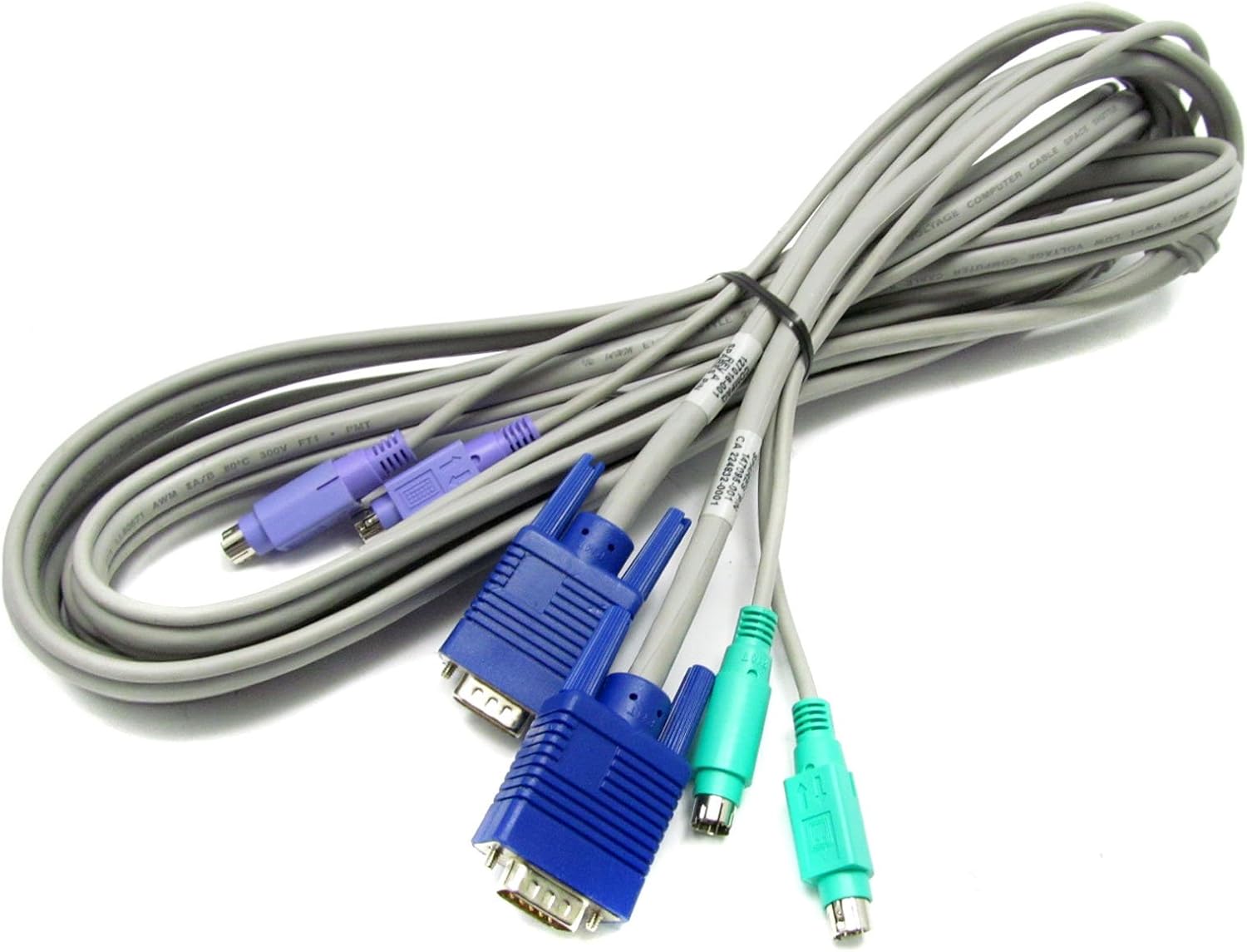 Compaq 12ft KVM Console Cable (Keyboard, Video and Mouse (KVM ...