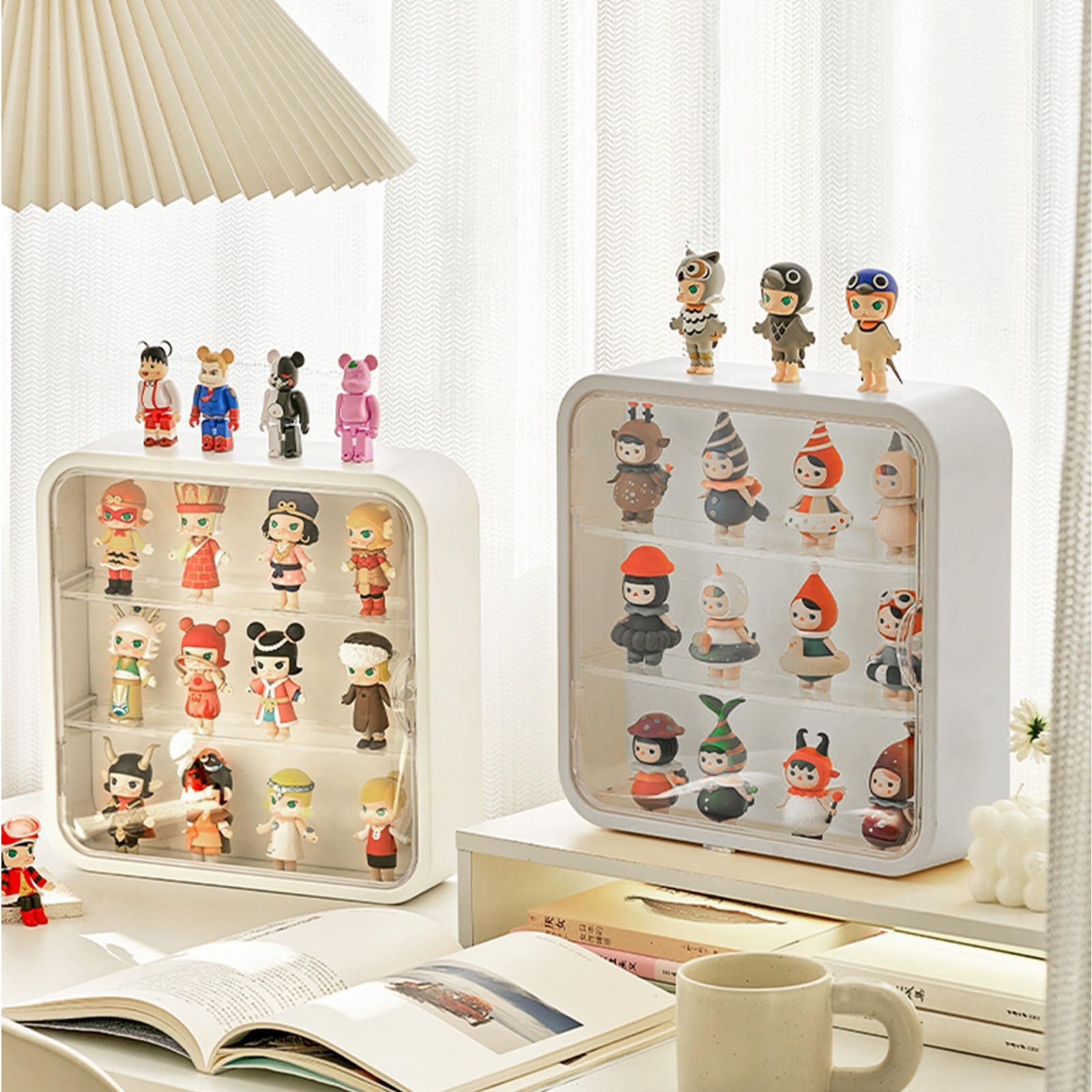Amazon.com: Figure Display Case, Wall-Mounted Display Cabinet for ...