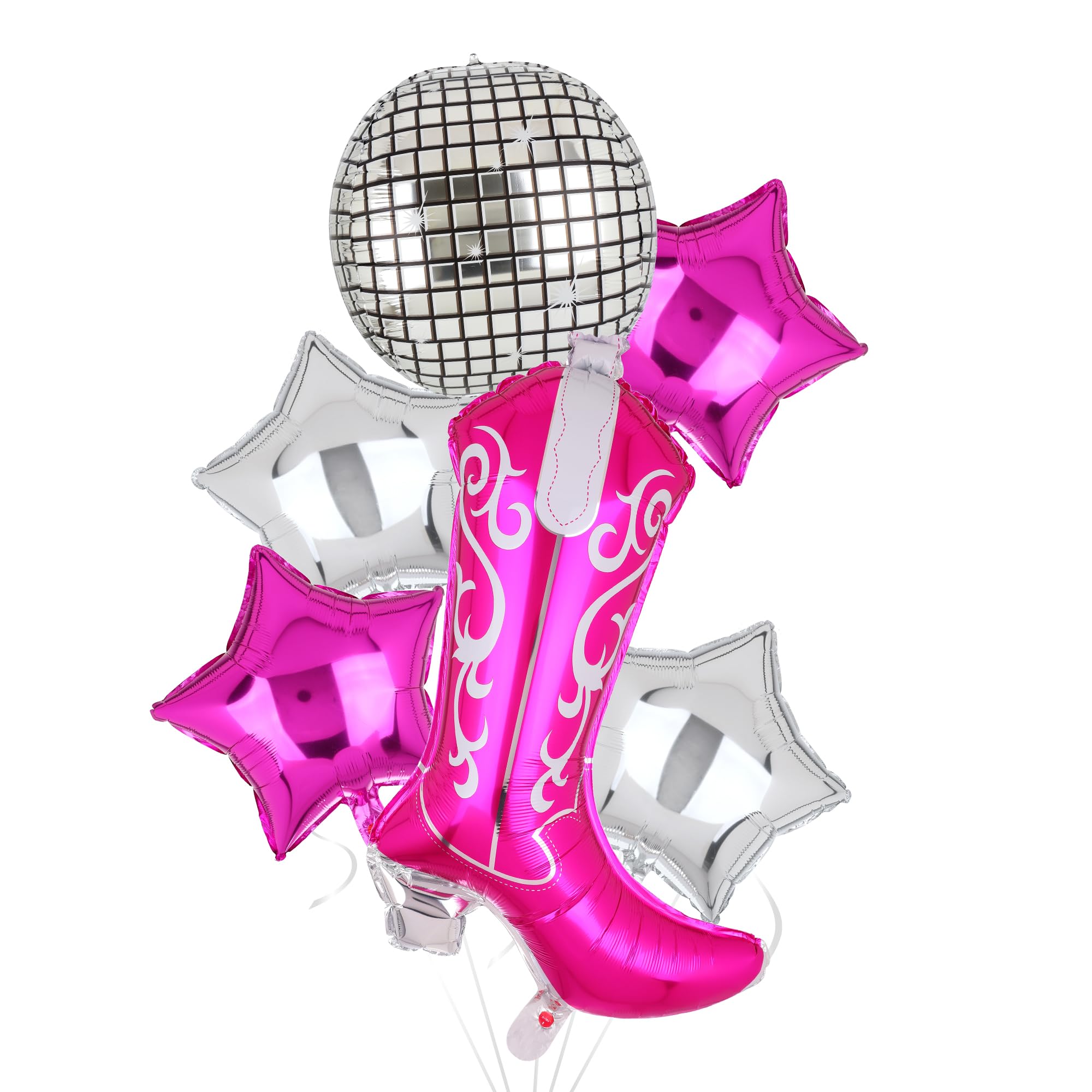 Amazon.com: Disco Cowgirl Party Decorations Cowgirl Boot Balloons 90s ...