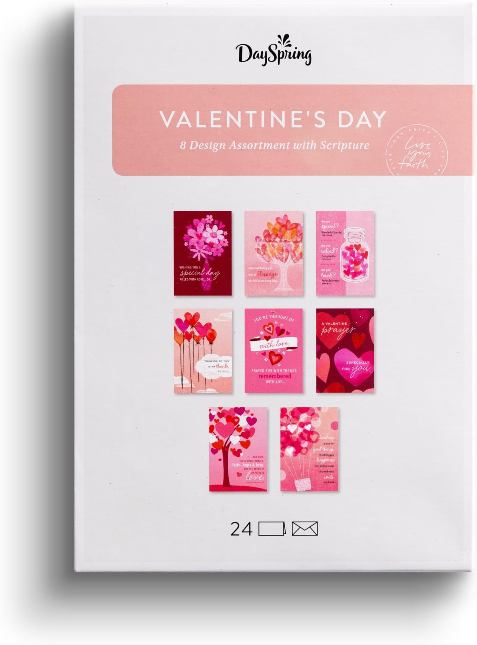 Amazon.com: Hallmark Valentines Day Cards for Kids School, Llama, Bear ...