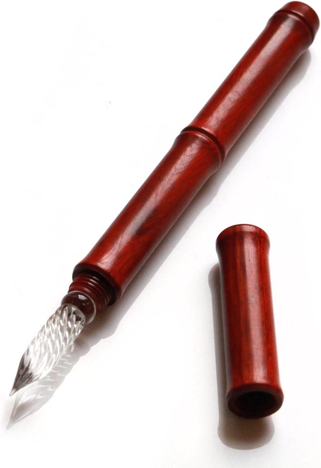 Amazon.com : Number72 Handmade Glass Dip Pen - Crystal Spiral Tip ...