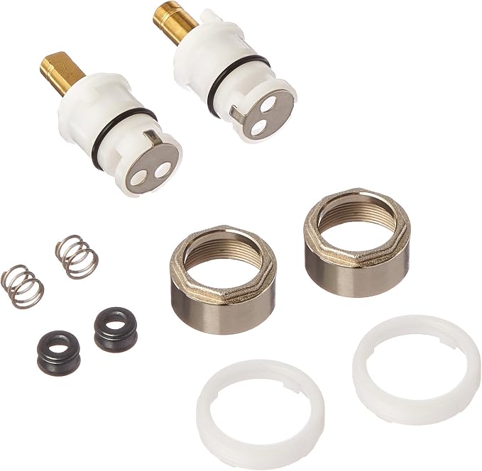 DELTA FAUCETS RP74418 Stem Unit Seat and Spring, Bonnet Nut and Washer ...