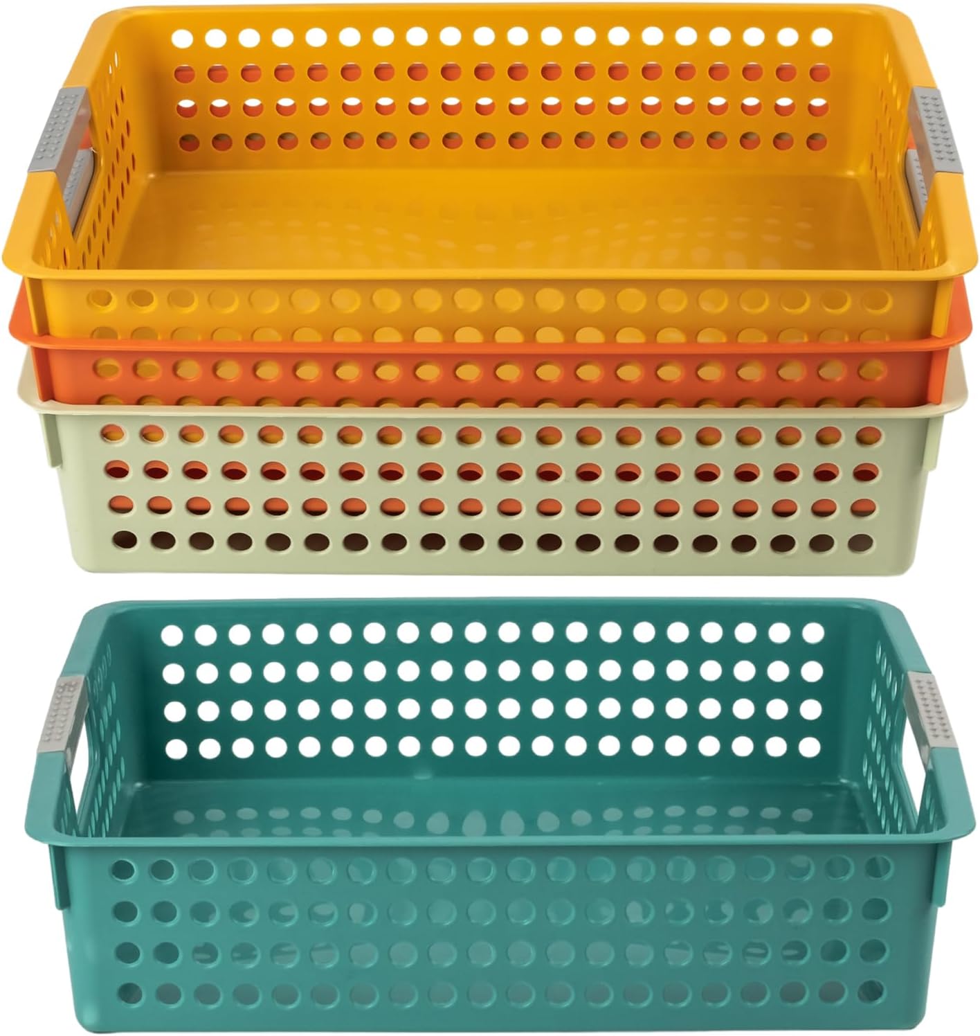 Amazon.com: 4 Pcs Paper Tray for Classroom Toys,Crayons,Also for ...