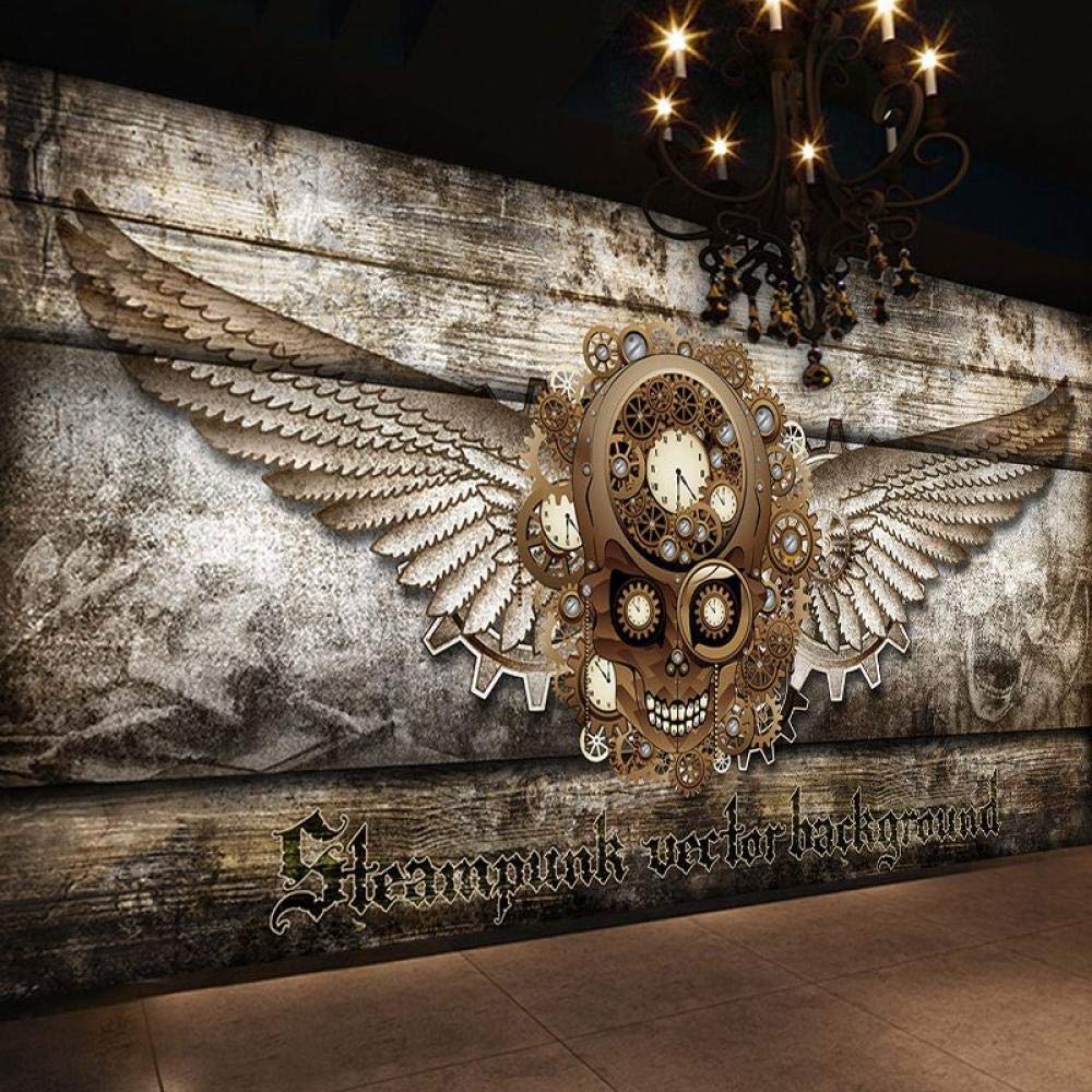 Skull With Wings Wallpaper