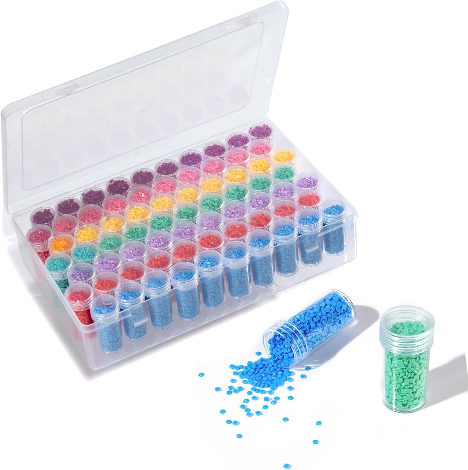 Amazon.com: Diamond Painting Storage Containers with Lids - 70PCS ...