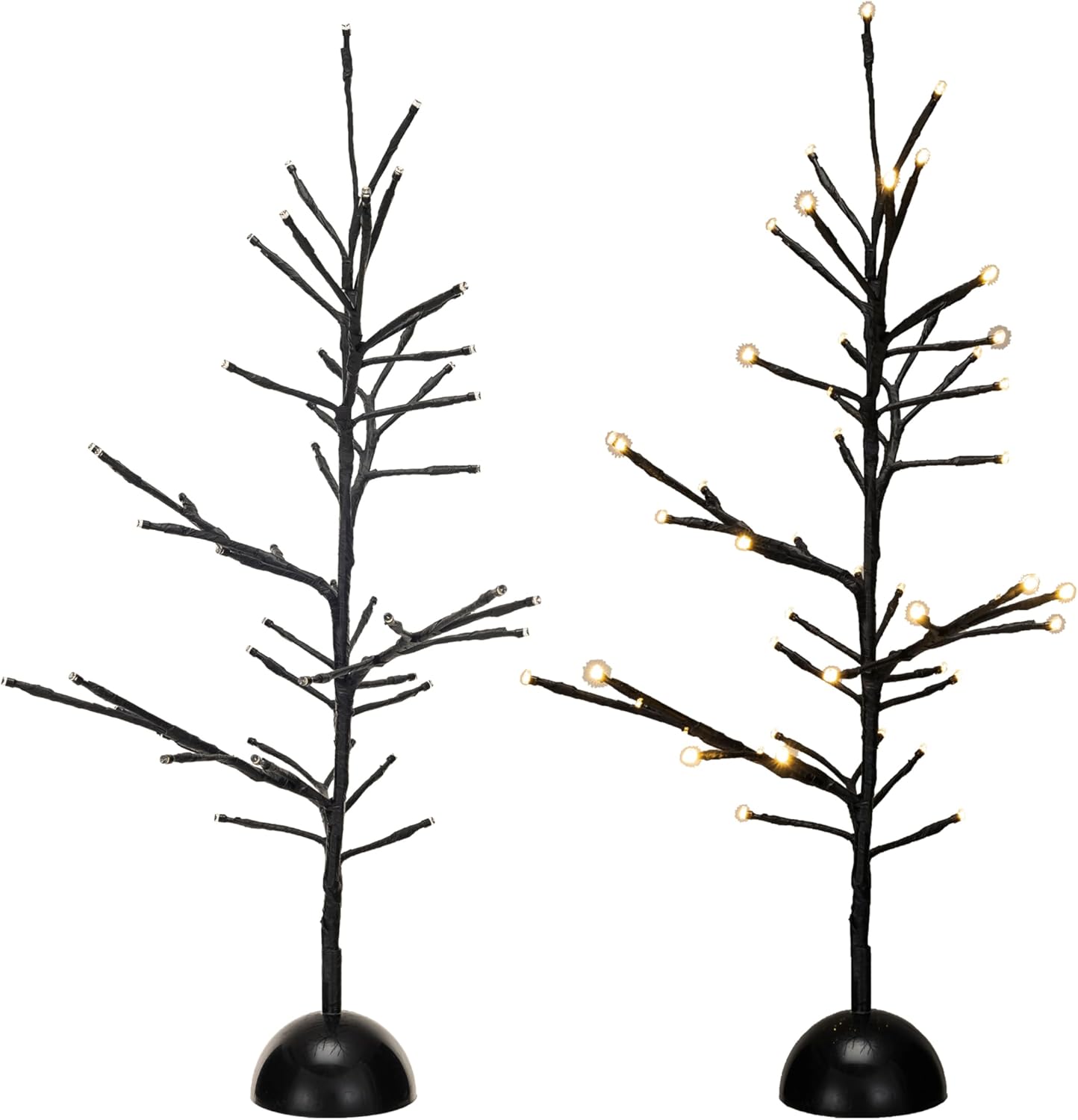 Amazon.com: Creative Co-Op Tall Metal Tree with 48 LED Lights, Black ...