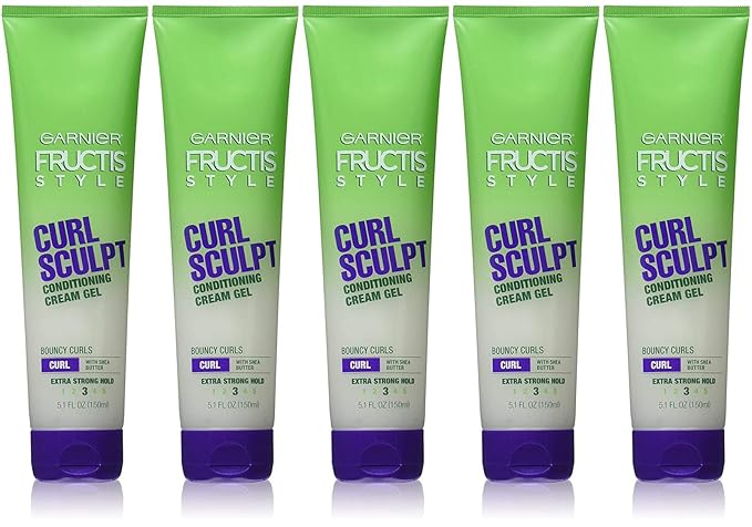 Amazon.com : Garnier Fructis Style Curl Sculpt Conditioning Cream Gel 5 ...