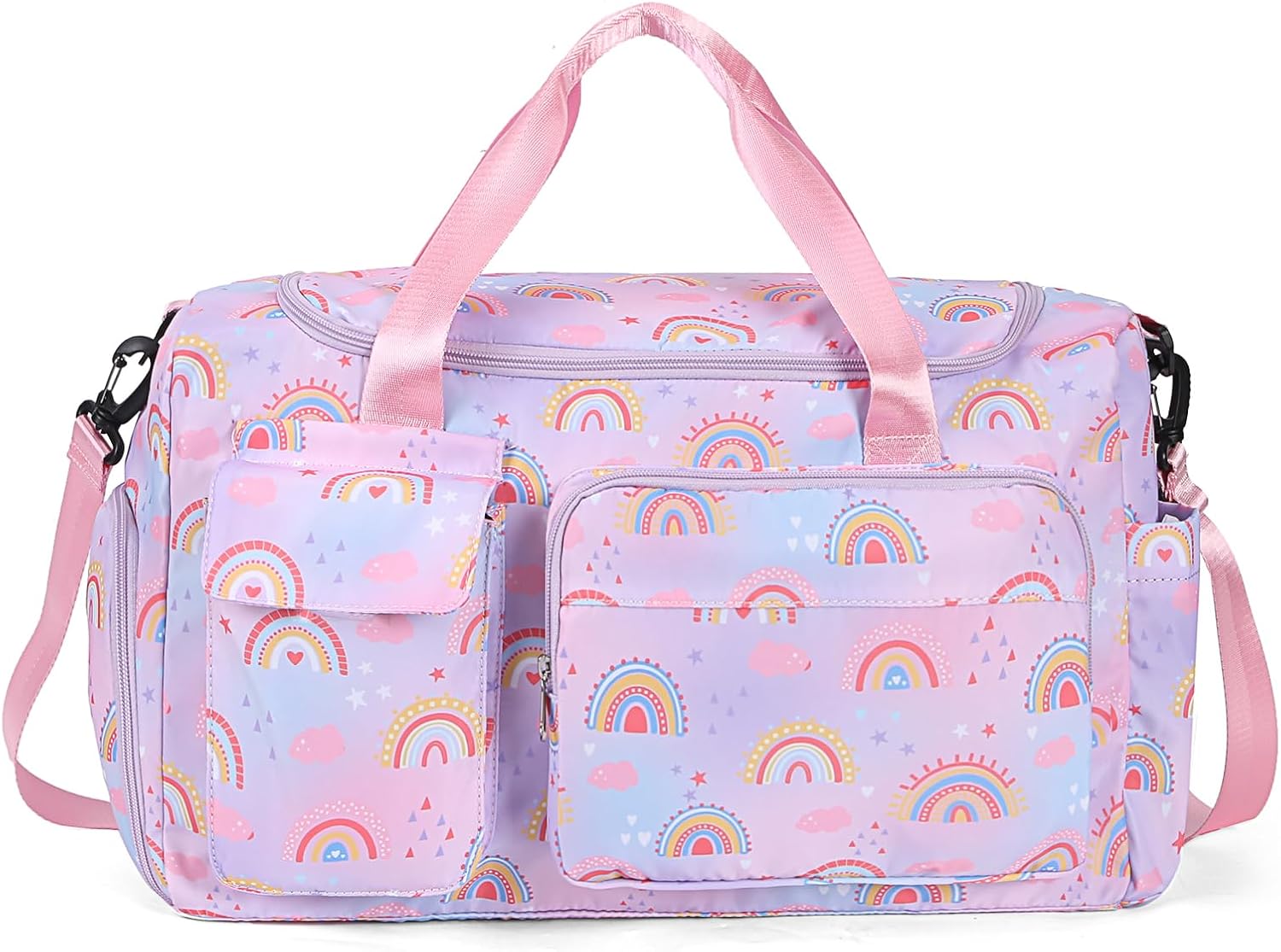 Amazon.com | Azypvov Kids Duffle Bag for Girls Dance Bag for Travel ...