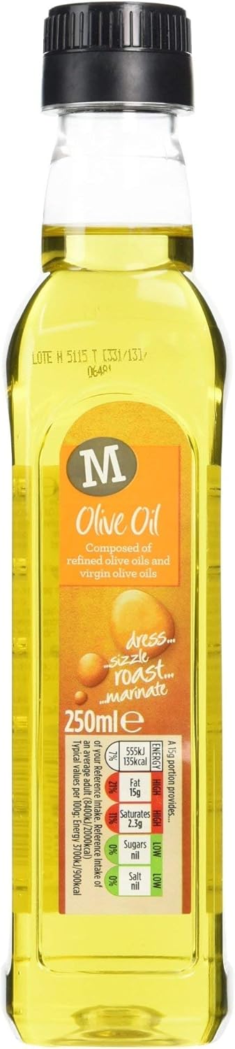Morrisons Olive Oil, 250ml : Amazon.co.uk: Grocery