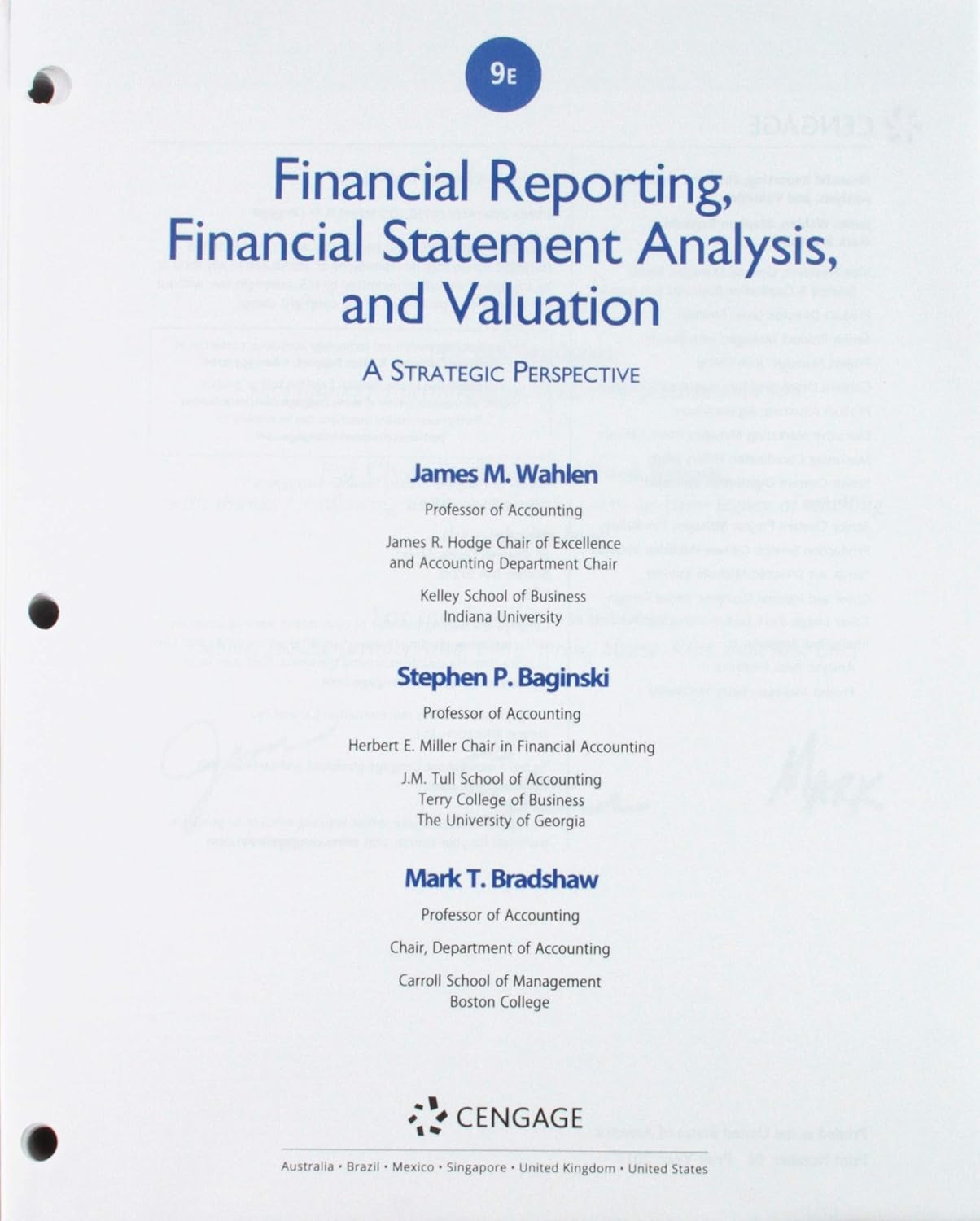 Buy Financial Reporting, Financial Statement Analysis and Valuation: A ...