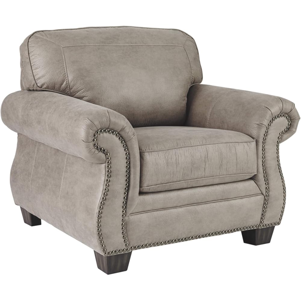 $17/mo - Finance Signature Design by Ashley Olsberg Faux Leather Chair ...