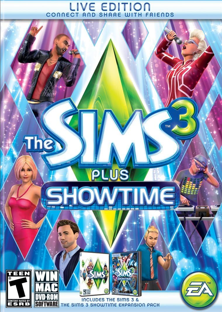 The Sims 3 Plus Showtime - PC | Amazon.com.br