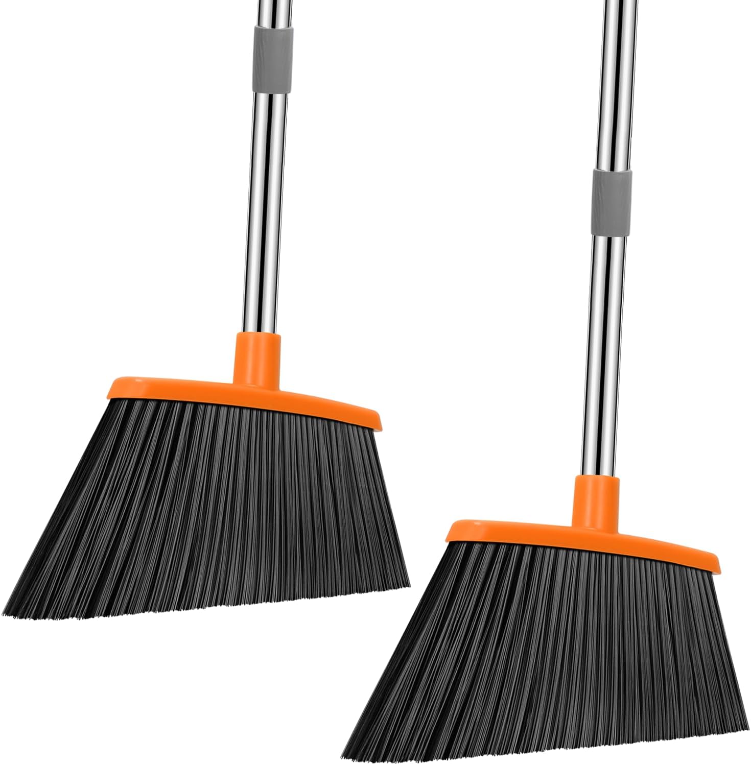 Amazon.com: NACENA Heavy Duty Broom, 55 Inch Long Handle Outdoor Large ...