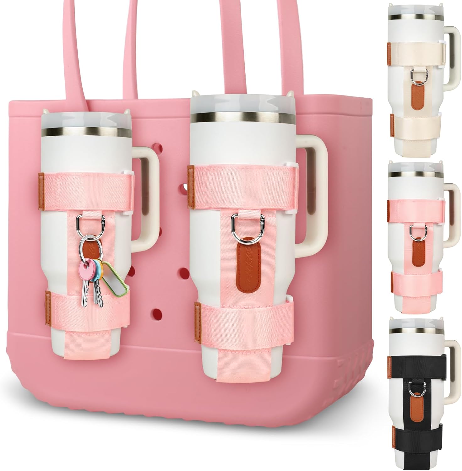 Amazon.com : 2 Pcs for Bogg Bag Cup Holder for Stanley Large Cups ...