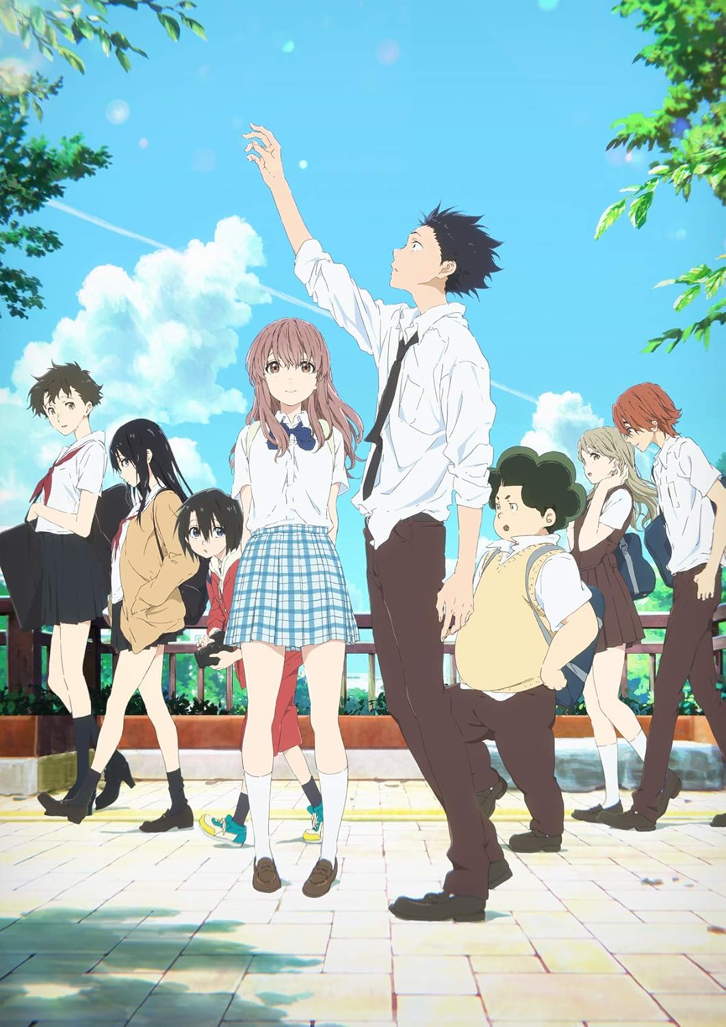 Amazon.com: A Silent Voice Textless Movie Anime Poster and Prints ...