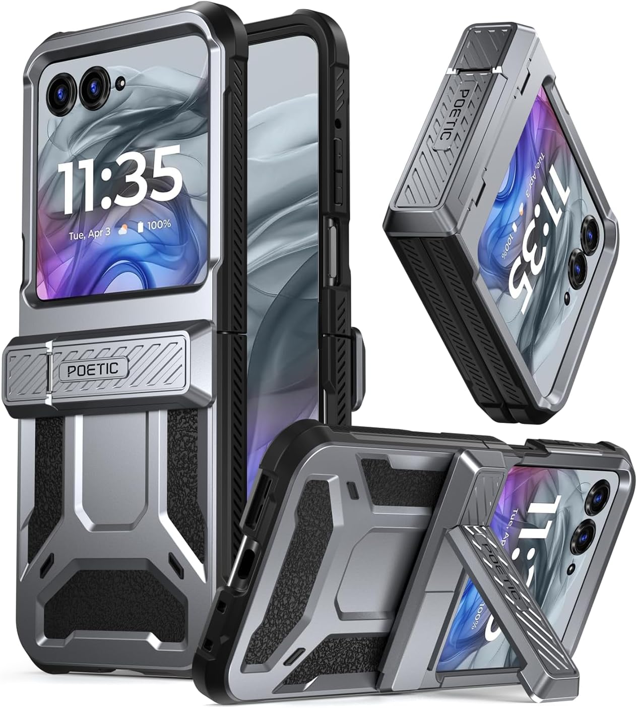 NINKI - Funda de piel compatible con Motorola Razr 50 Ultra y Moto Razr ...
