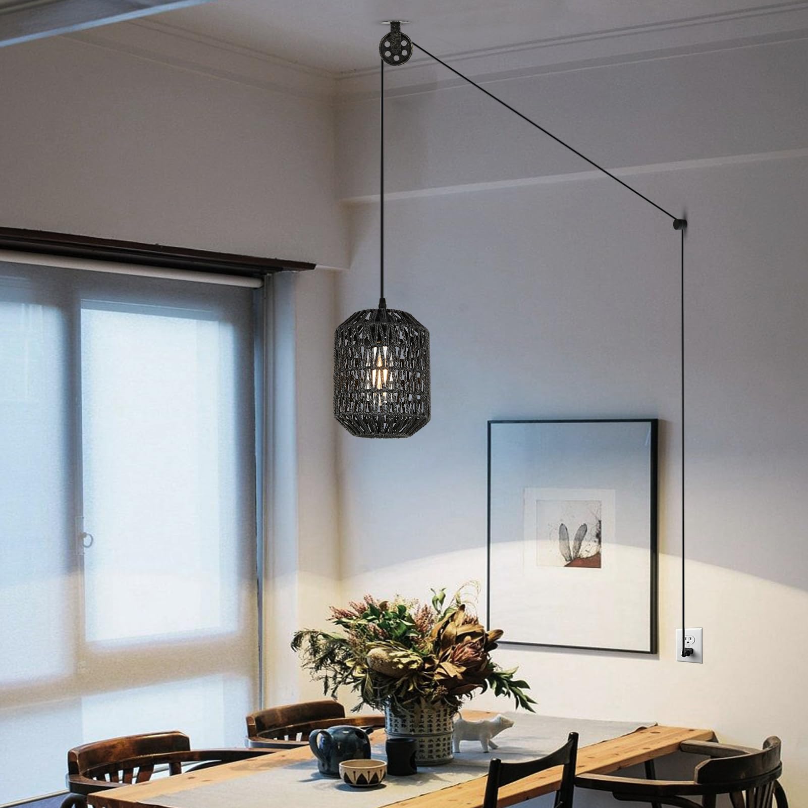 Reproduction Vintage Pulley Lighting