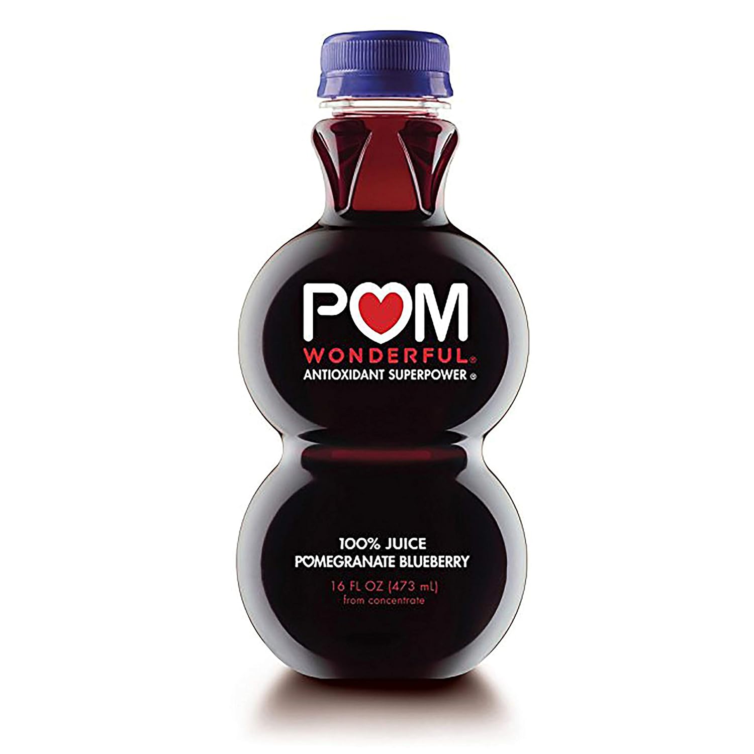 Amazon.com: POM Wonderful, Pomegranate Blueberry 100% Juice, 16 Fl Oz ...
