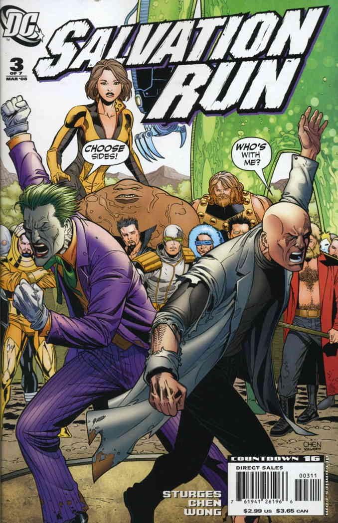 Amazon.com: Salvation Run #3 VF/NM ; DC comic book | Joker Lex Luthor ...