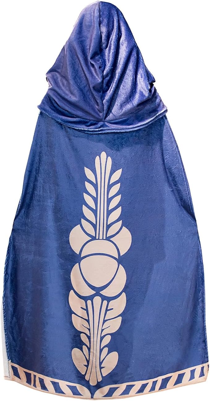 Amazon.com: MARUKQW Princess Hyrulelu Velvet Cosplay Hooded Long Cape ...