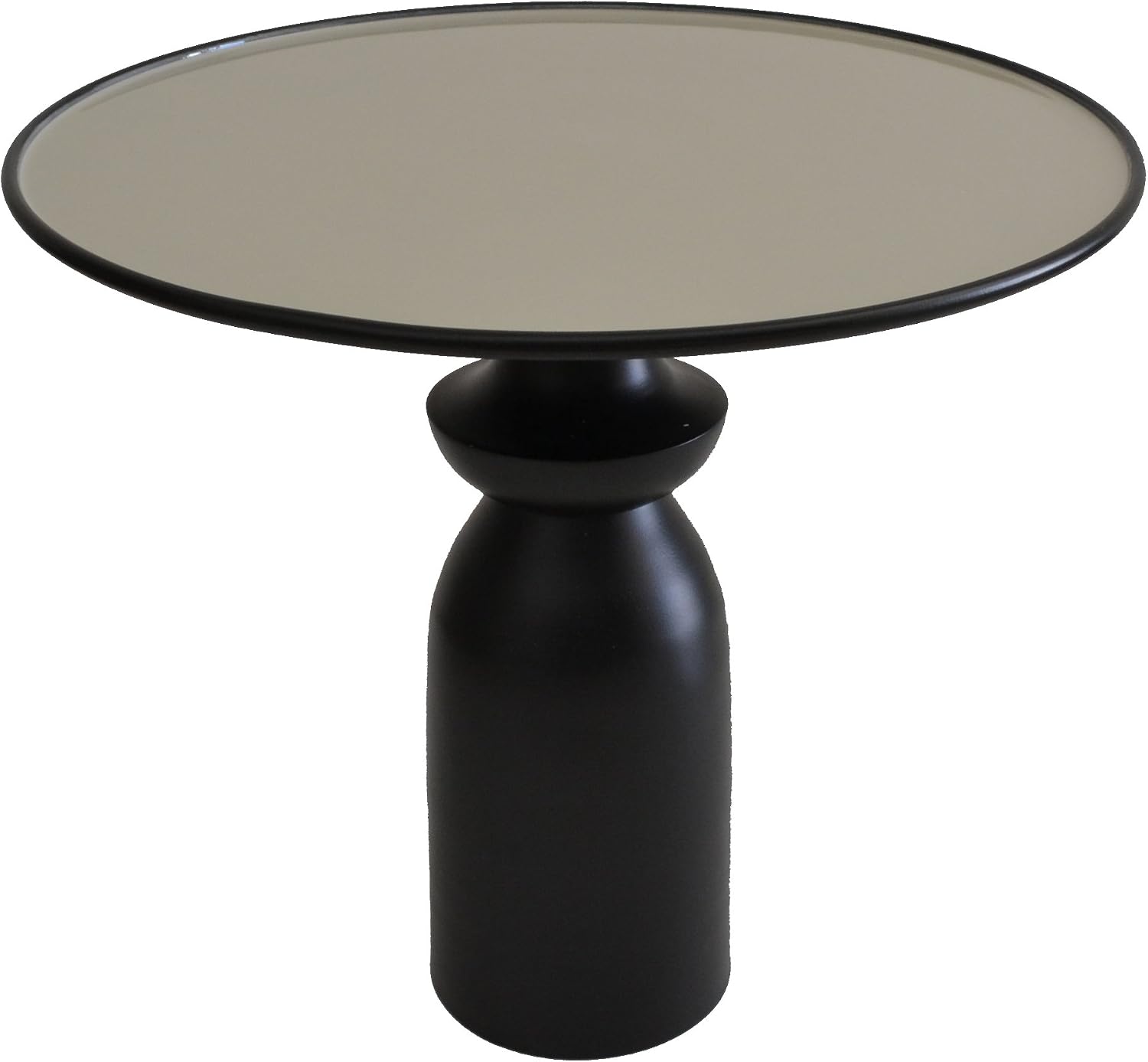 Amazon.com: R 16 Home Grey Top Side Table, 12" x 12" x 16.5" : Home ...