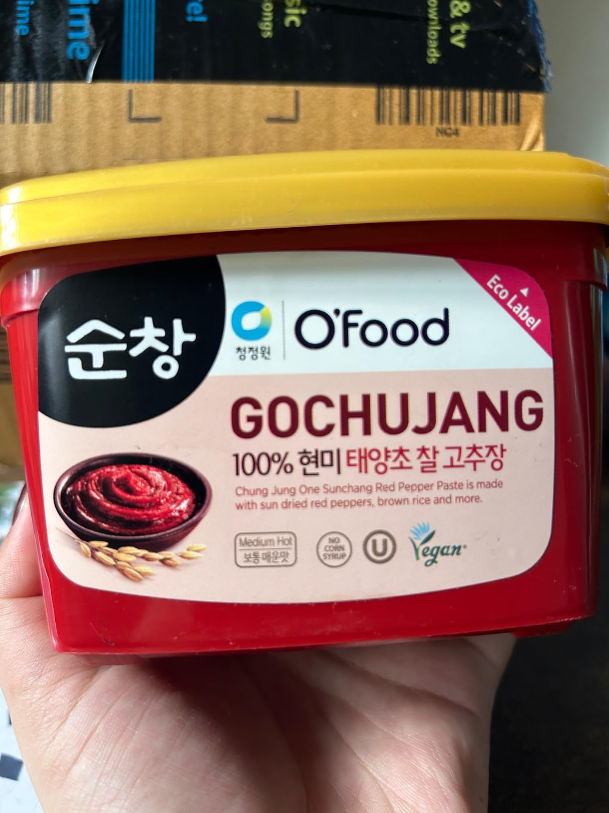 Chung Jung One O'Food Gochujang Korean Red Chili Pepper Paste 500 gm ...