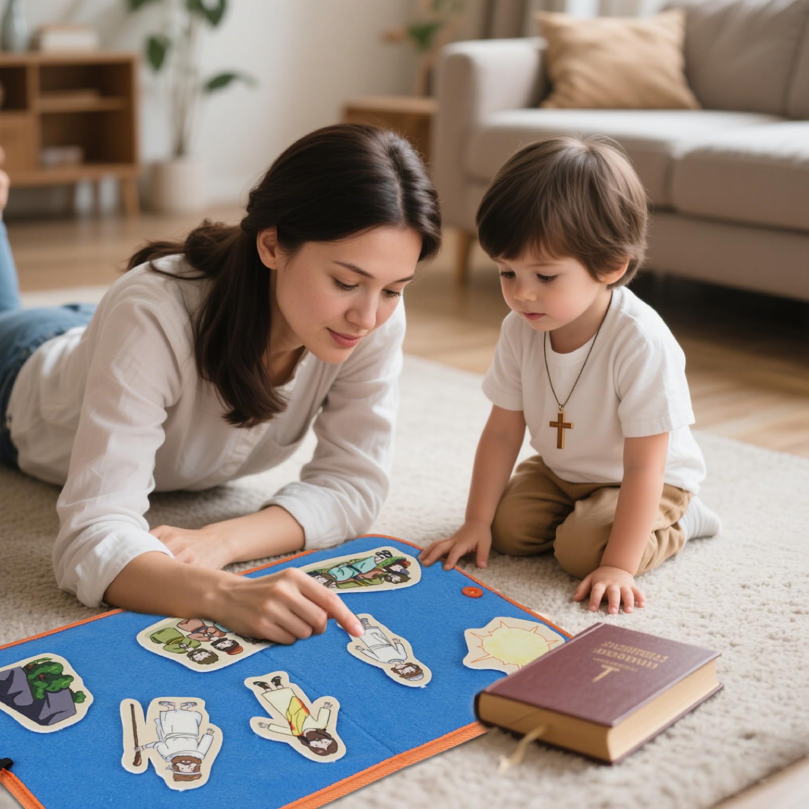 Snapklik.com : Felt/Flannel Board Story Set Of 4,PRECUT Felt Pieces For ...