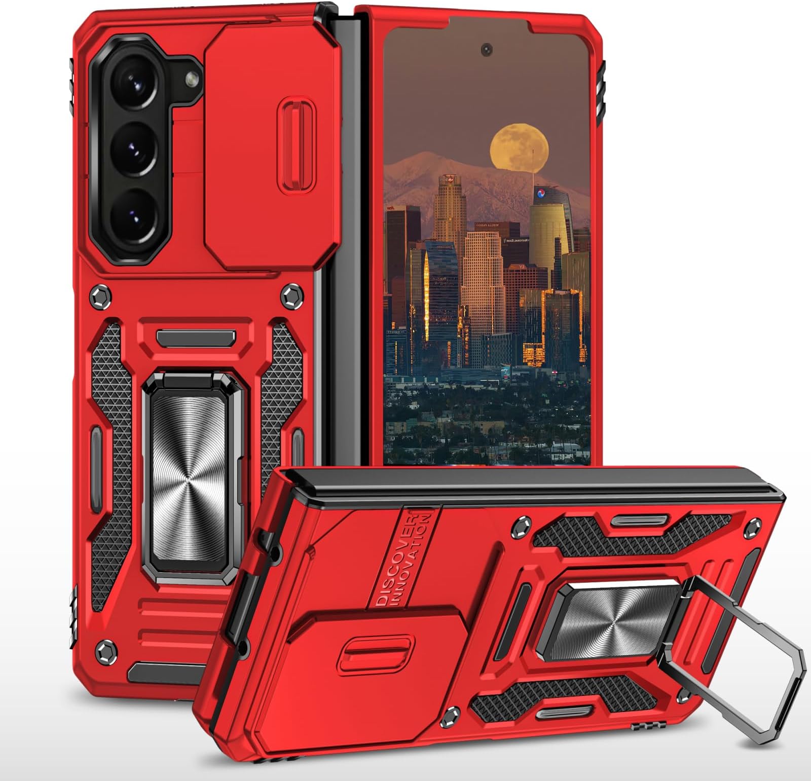 Amazon.com: HOULEE for Samsung Galaxy Z Fold 5 Case, Heavy Duty ...