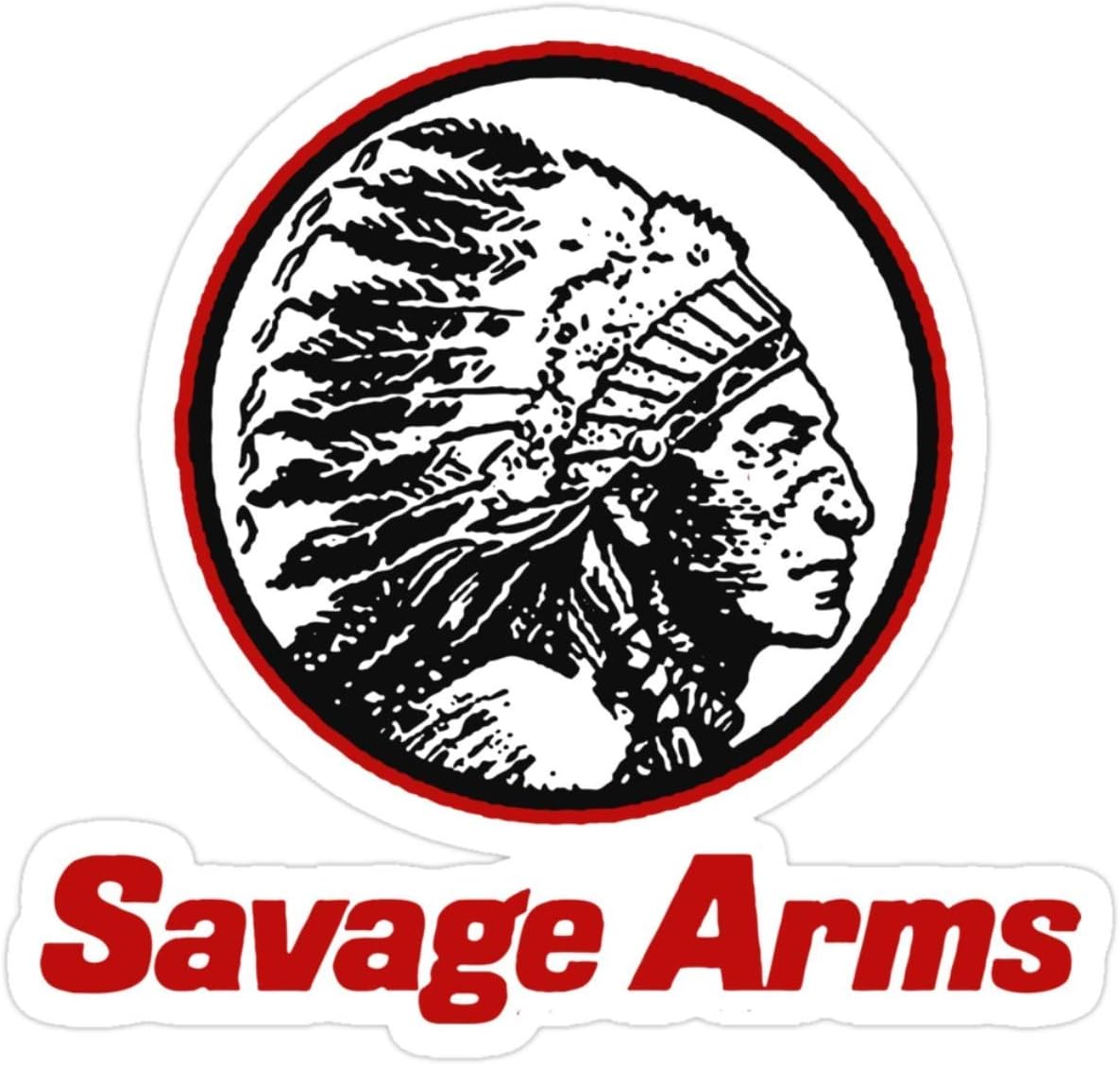 Amazon.com: Stickers Savage Arms Backpack Decals Car 3x4 Inch (3 Pcs ...