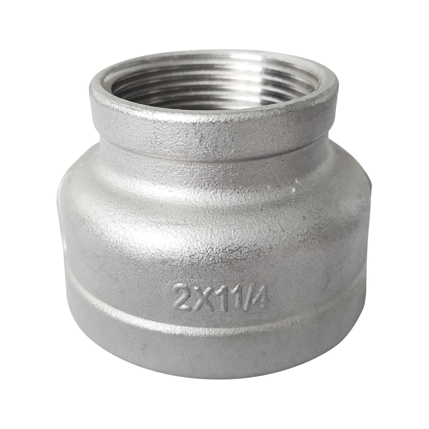 Snapklik.com : LOZOME 2" X 1-1/4" Female Reducer Reducing Coupling