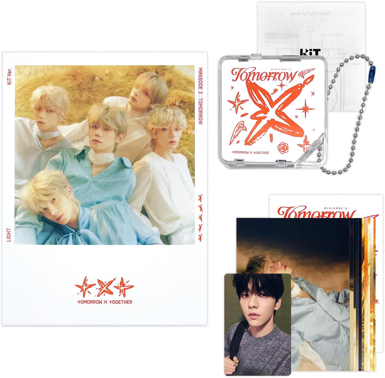TXT - [MINISODE 3 : TOMORROW] (KiT Ver.) Credit Card + AiR-KiT ...