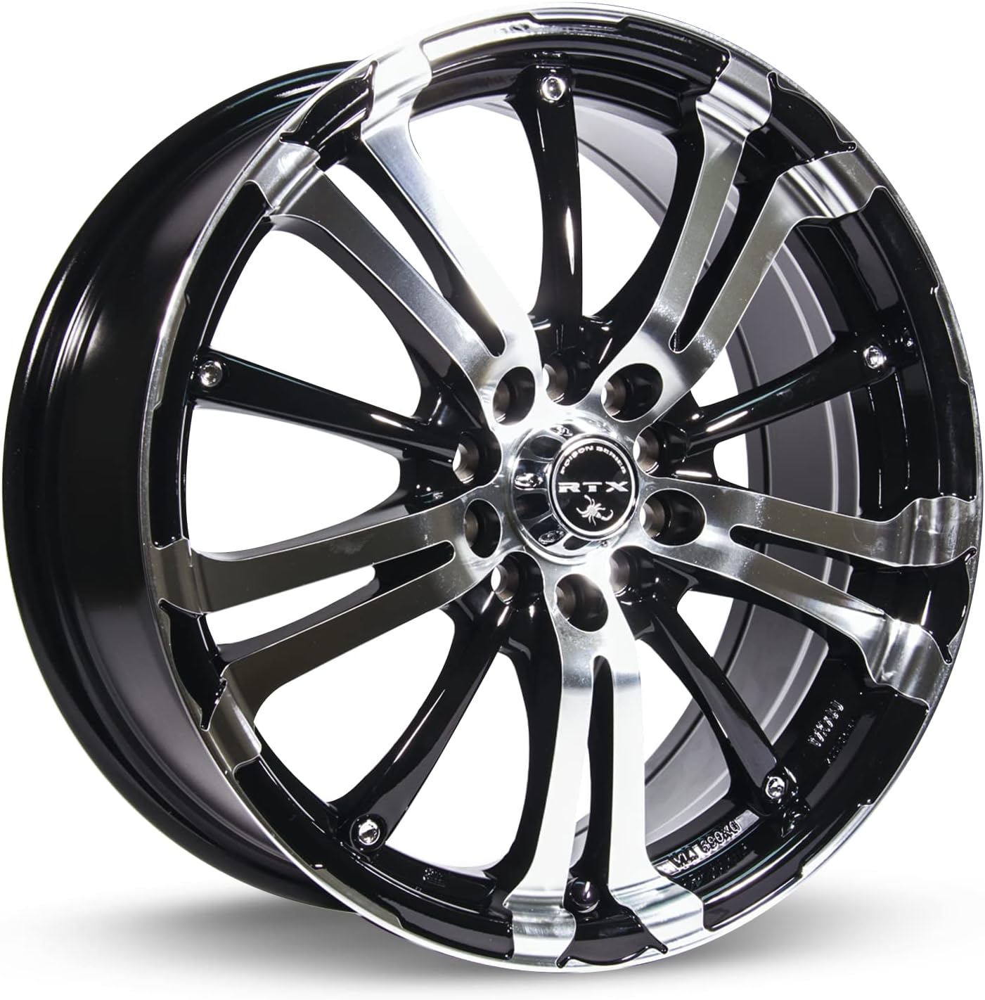 Amazon.com: RTX ARSENIC Custom Wheel - 18x7.5, 45 Offset, 5x114.3 Bolt ...
