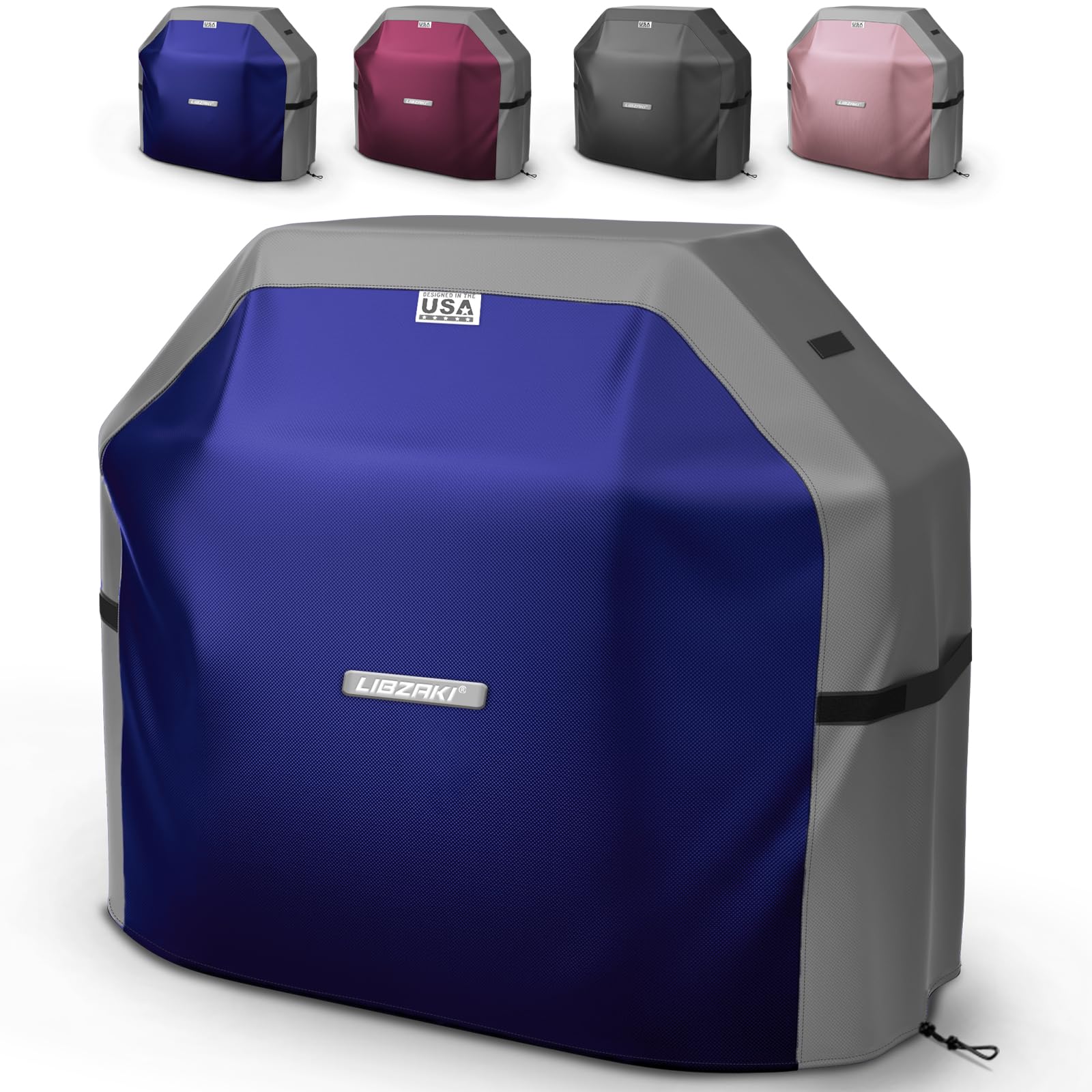 Amazon.com : LIBZAKI Grill Cover 420D Waterproof, Weather Resistant ...